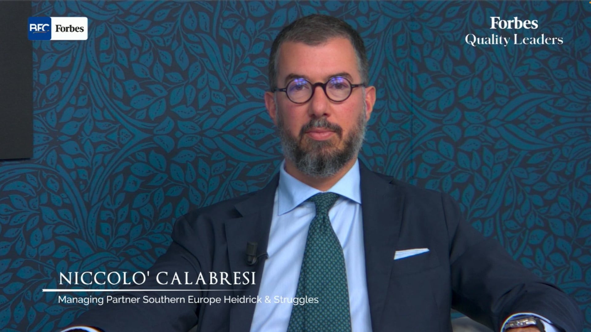 Forbes Quality Leaders – puntata 10 - Niccolò Calabresi, Managing ...