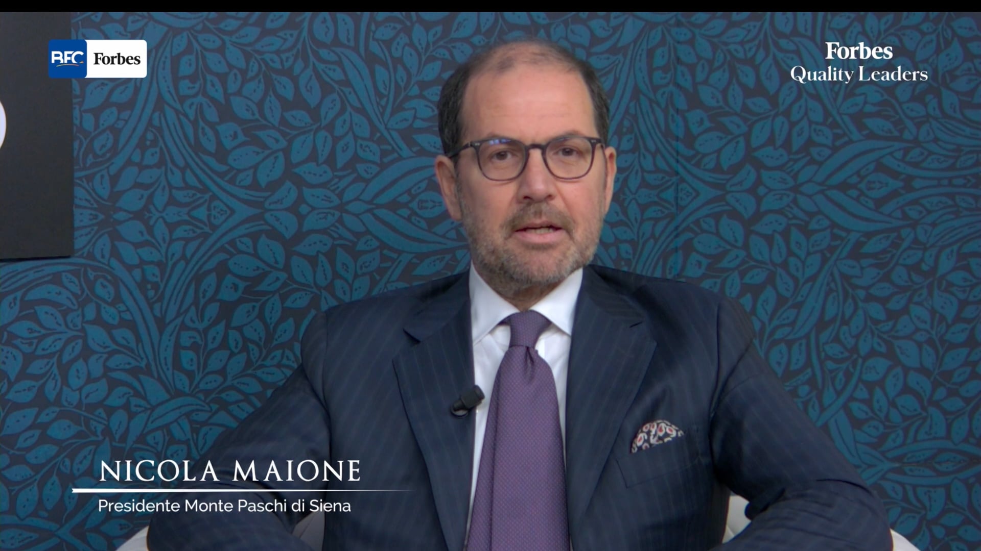 Forbes Quality Leaders – puntata 14 – Nicola Maione, Presidente Monte ...