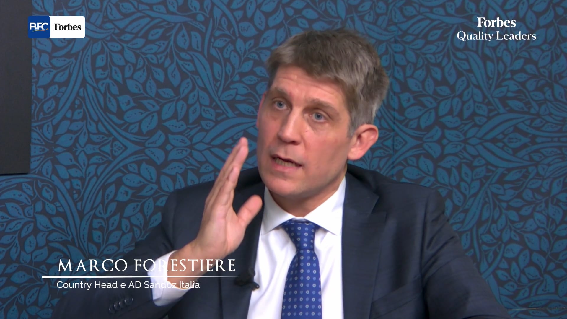 Forbes Quality Leaders – puntata 17 – Marco Forestiere, Country Head e ...
