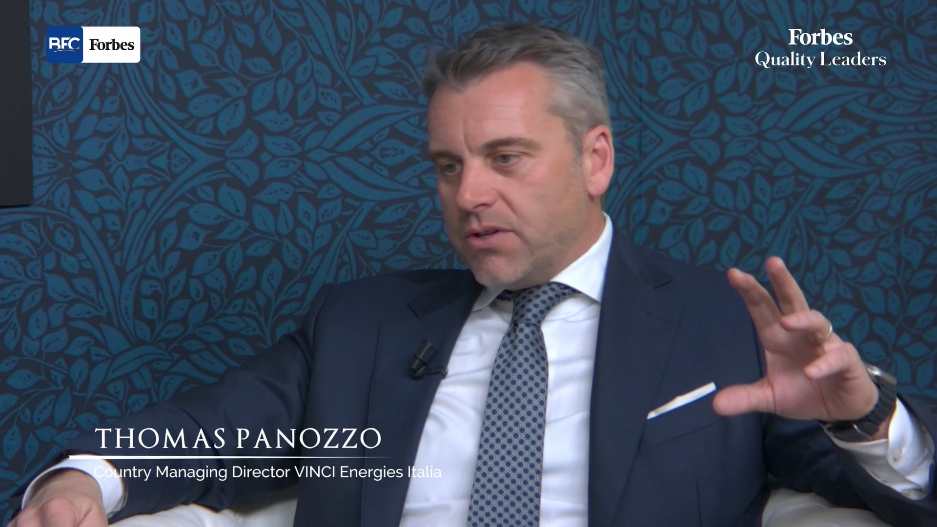 Forbes Quality Leaders – puntata 21 – Thomas Panozzo, Country Managing ...